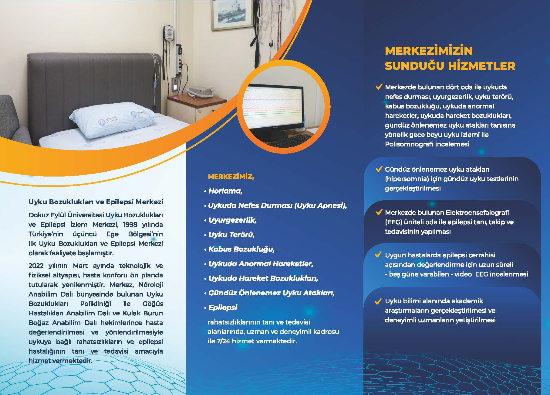 Uyku Bozuklukları ve Epilepsi Merkezi - Dokuz Eylül Üniversitesi ...